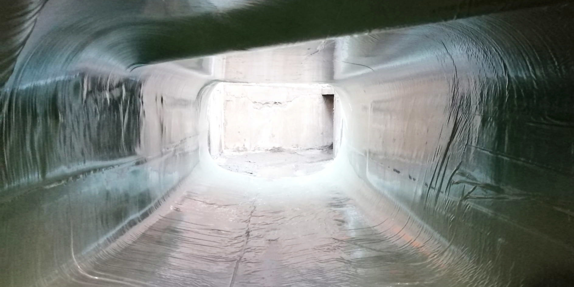 Rehabilitation of discharge pipe with a special profile: AST and BKP ...